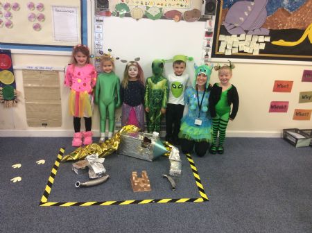 Malcolm Sargent Primary School - Y1 - Alien Day